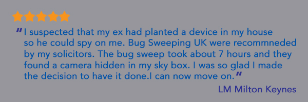 Bug Sweeping Residential Homes & Properties - Bug Sweeping UK